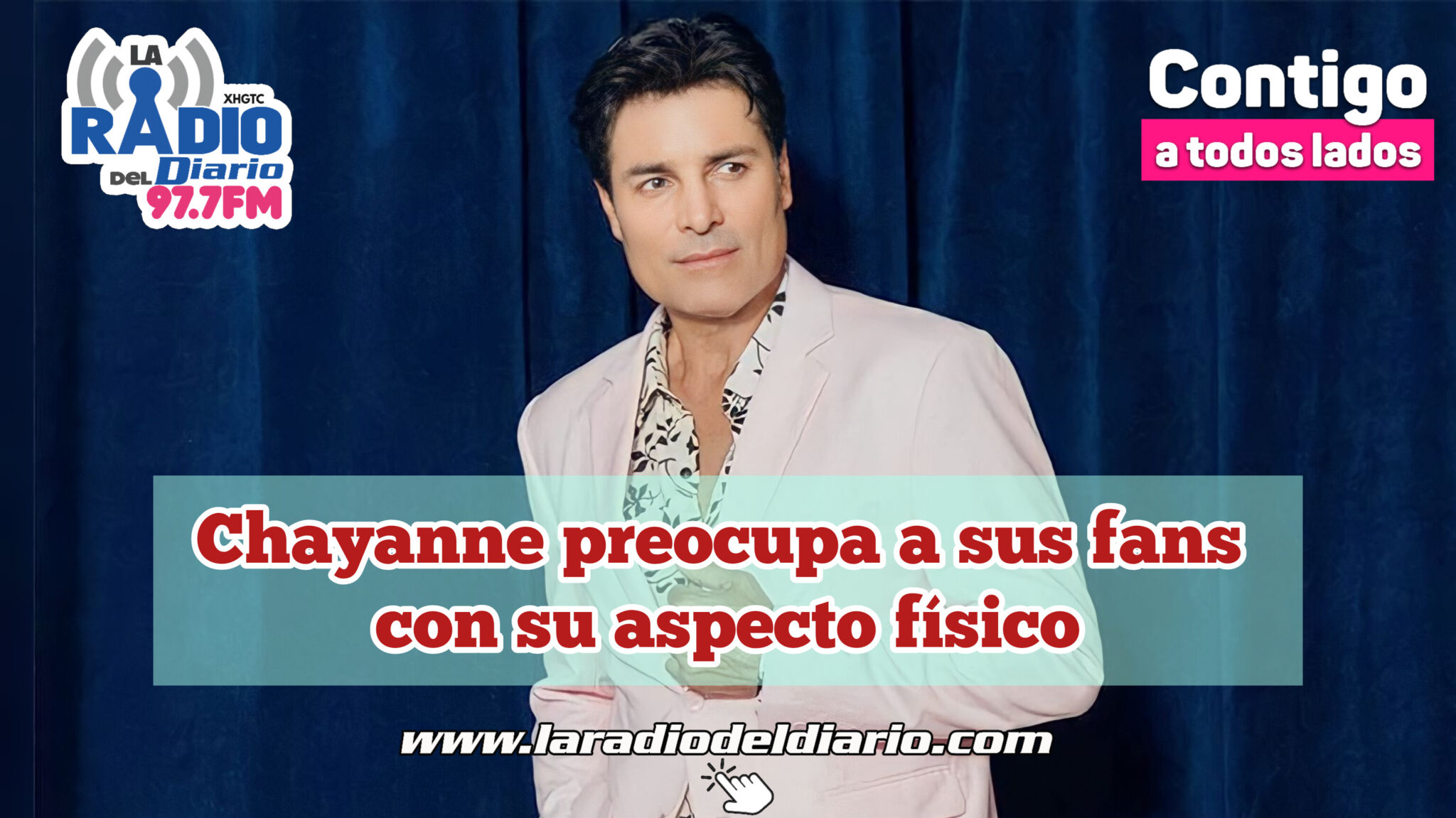Chayanne preocupa a sus fans con su aspecto físico - La Radio del Diario