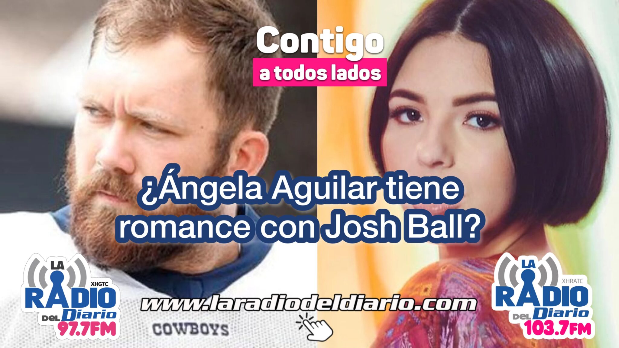 ¿Ángela Aguilar tiene romance con Josh Ball? - La Radio del Diario