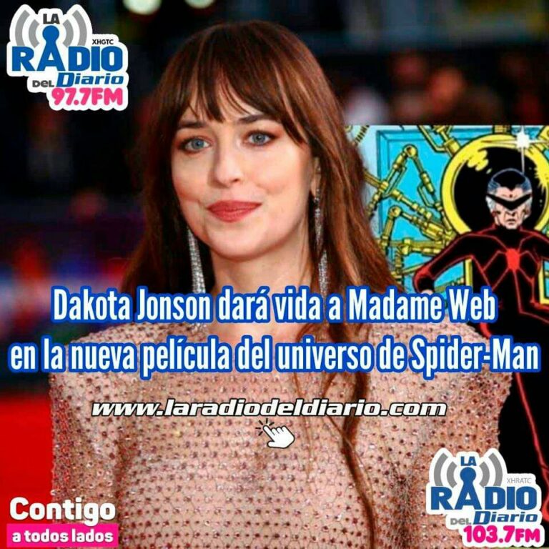 Dakota Jonson dara vida a Madame Web en la nueva película del universo de Spider-Man - La Radio ...