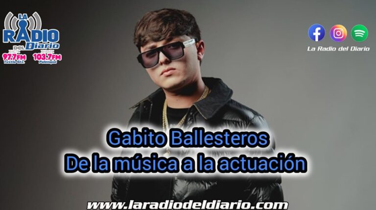 Gabito Ballesteros recarga flow ahora en los sets - La Radio del Diario
