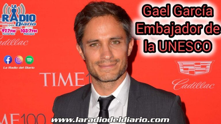 El actor mexicano Gael García, nuevo embajador de Buena Voluntad de la ...
