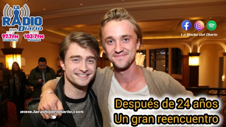 Daniel Radcliffe y Tom Felton se reúnen 24 años después del estreno de ...