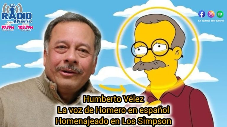 Humberto Vélez, la voz de Homero en español, aparece en la versión en ...