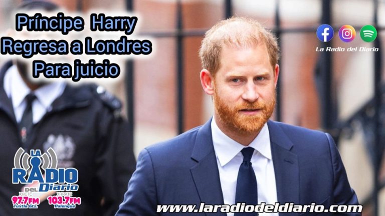 El príncipe Harry regresa a Londres para juicio contra el Daily Mail ...